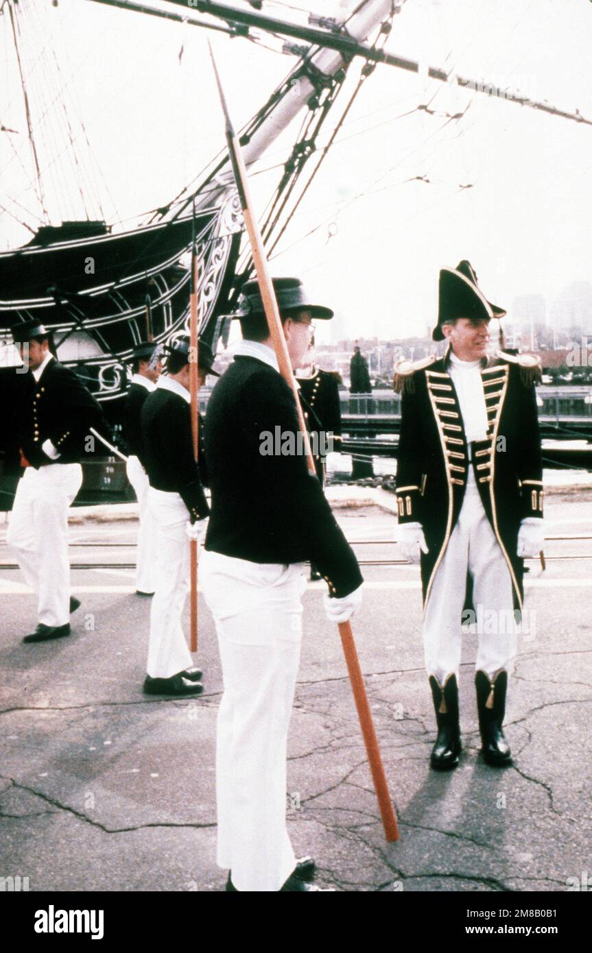 CMDR. David Cashman, the 62nd commanding officer of the 44-gun sailing ...