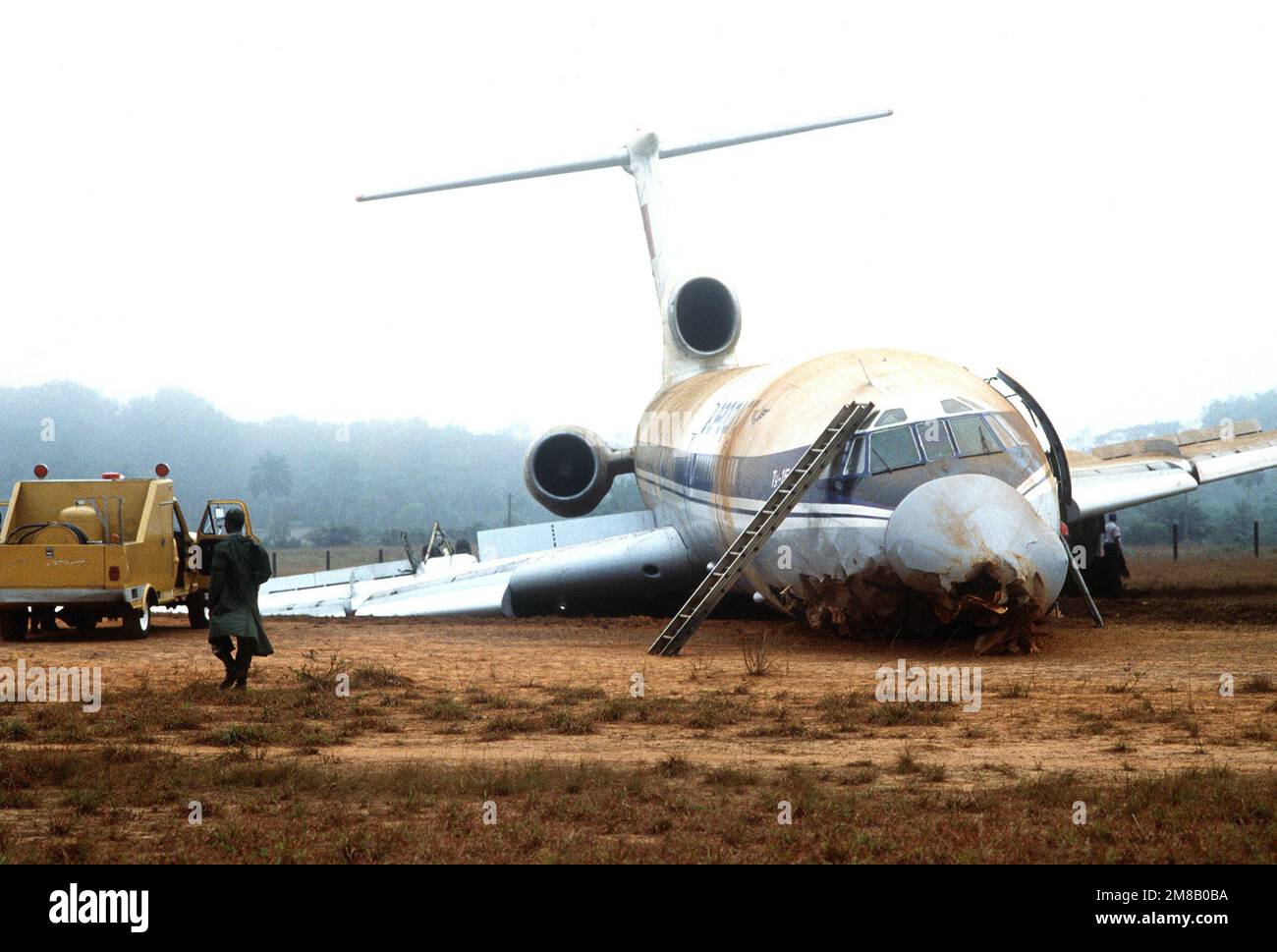 A Tu-154C cargo aircraft from the Soviet national airline Aeroflot ...