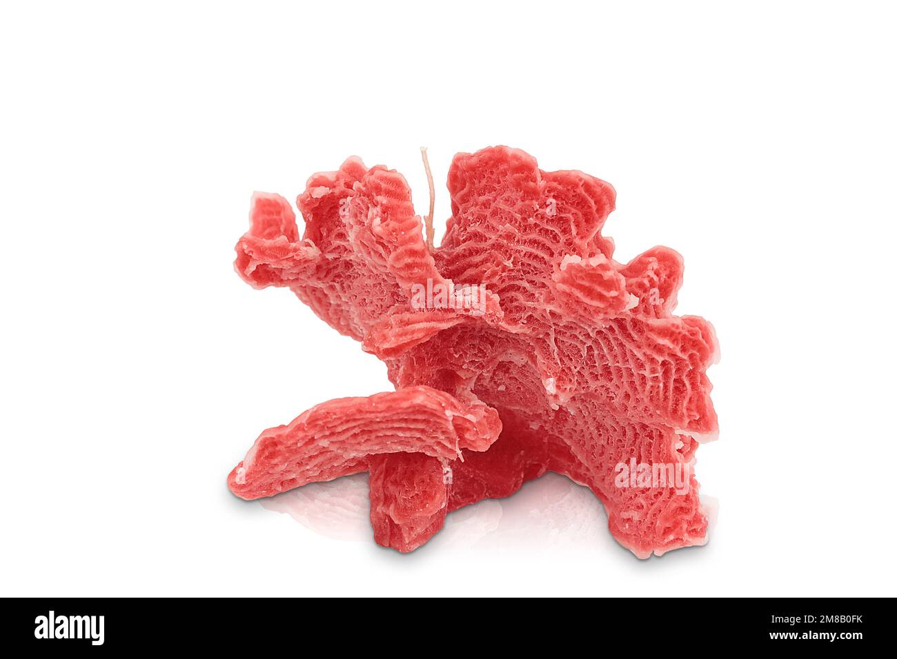 Isolated colored candle of various shapes. Scented candle. Candle with ...