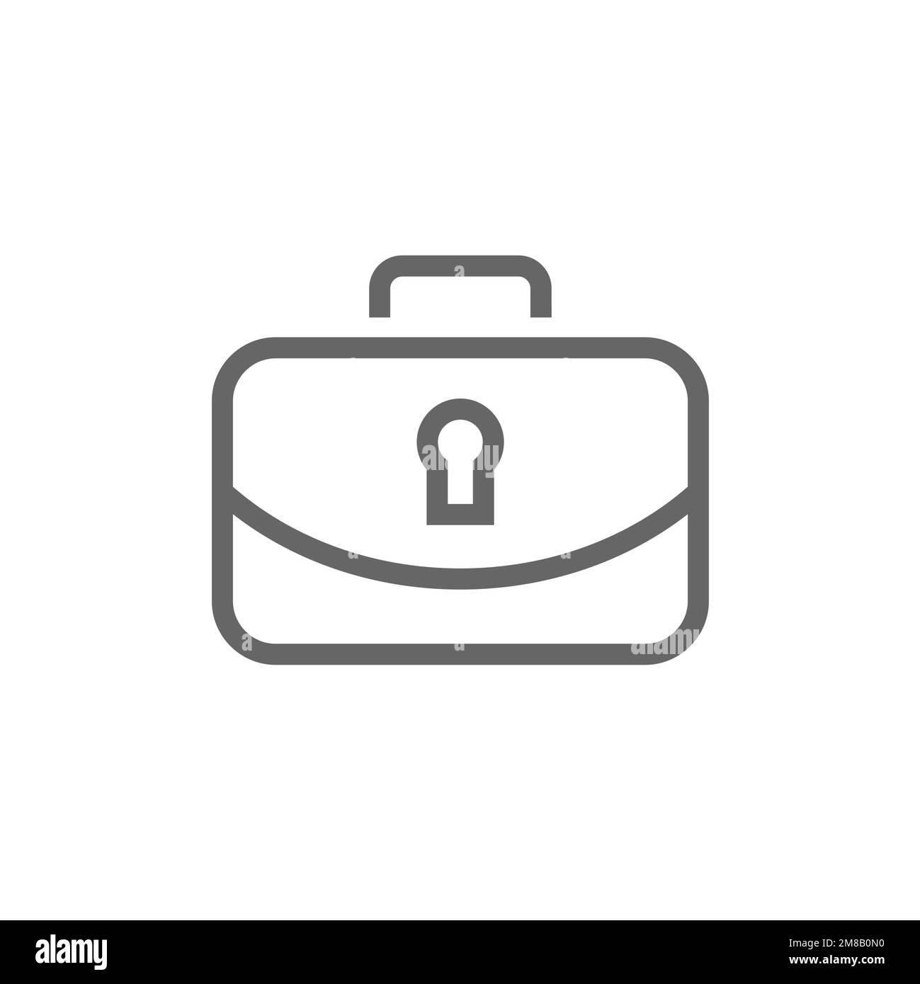 Lockbox icon in flat style, vector illustration Stock Vector Image ...