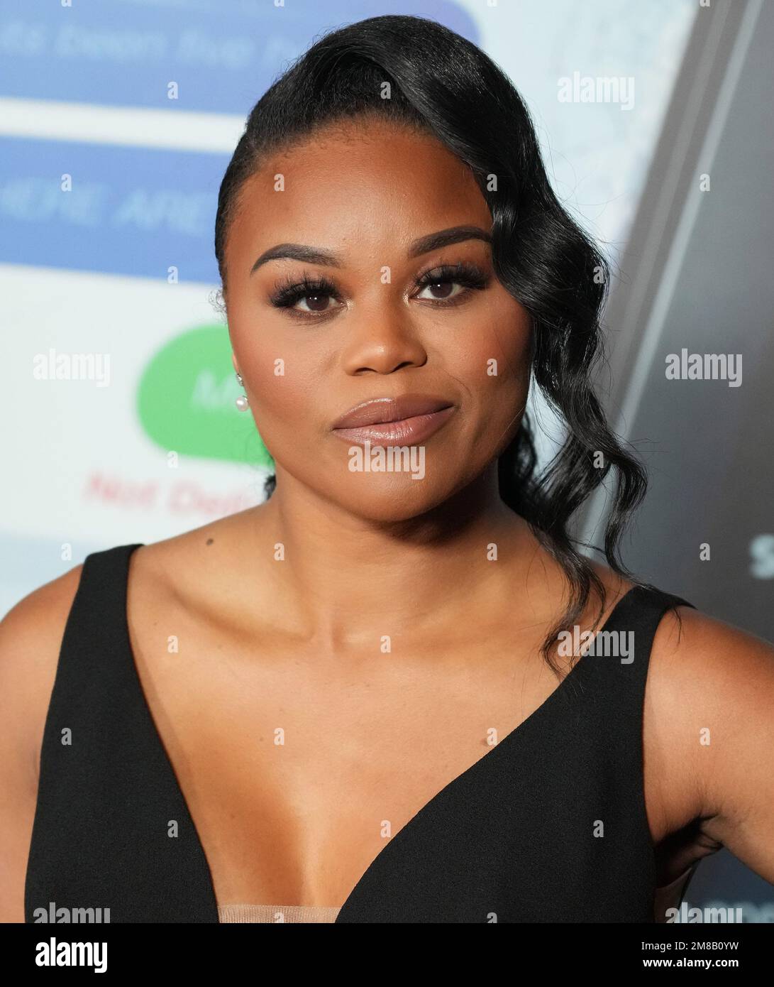 Los Angeles, CA, January 12, 2023. Lauren Mosley arrives at the MISSING ...