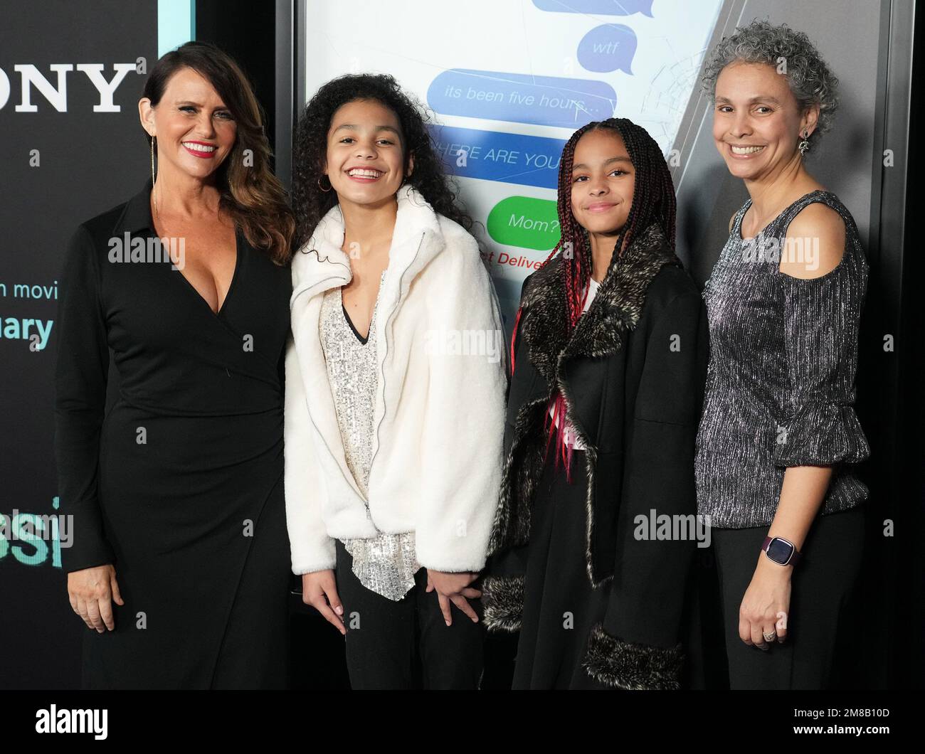 Los Angeles, USA. 12th Jan, 2023. Amy Landecker and Family arrives at ...