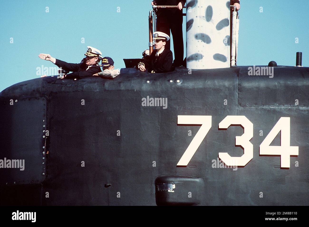 The commanding officer of the nuclear-powered strategic missile ...