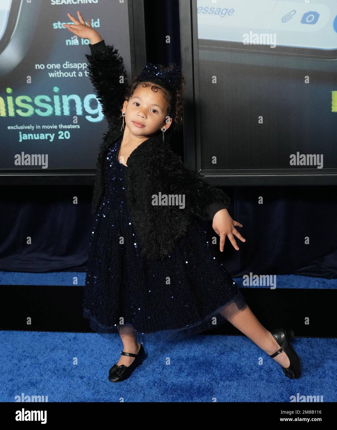 Los Angeles, USA. 12th Jan, 2023. Ava Lee arrives at the MISSING Los ...