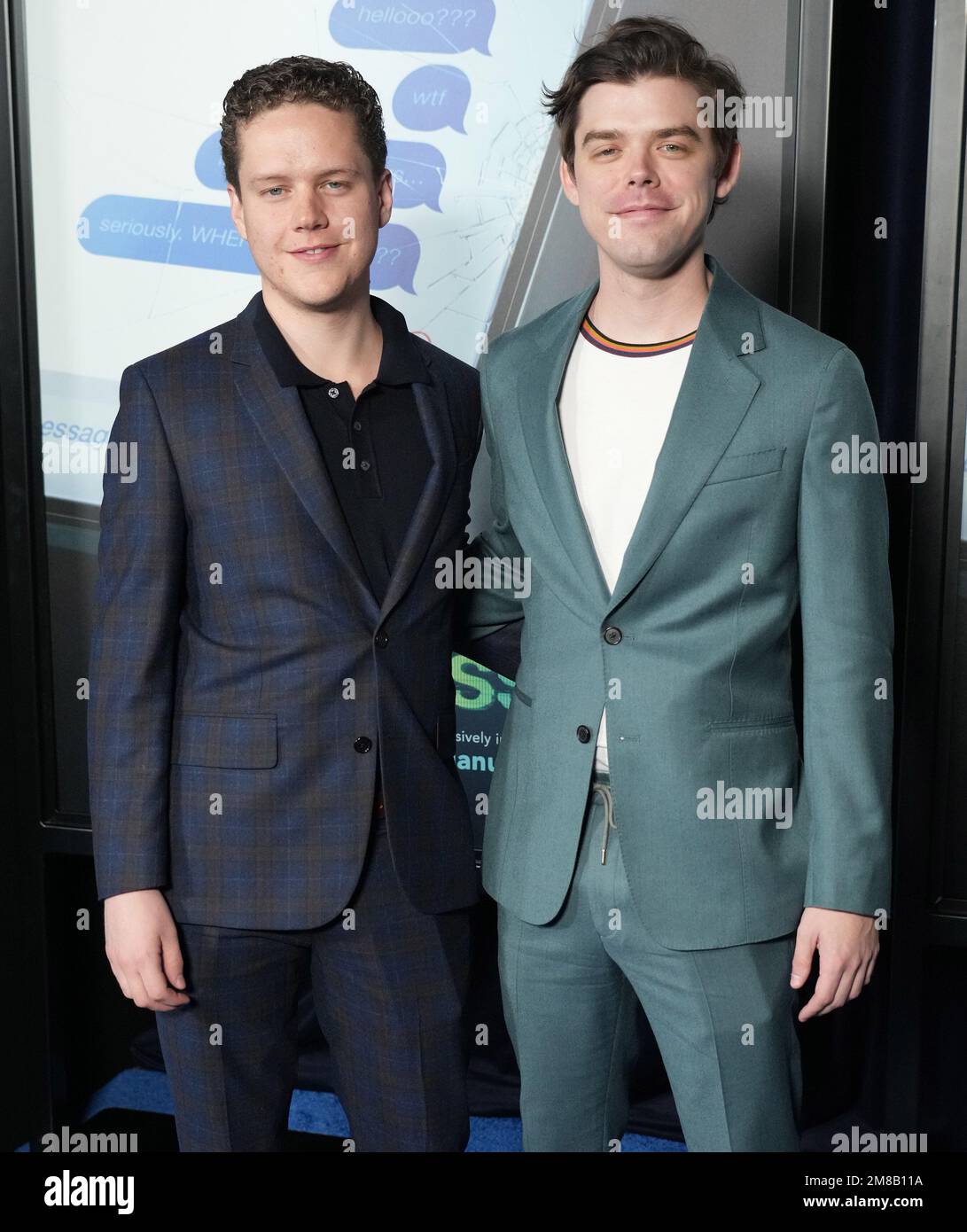 Los Angeles, CA, January 12, 2023. (L-R) Directors Will Merrick and ...