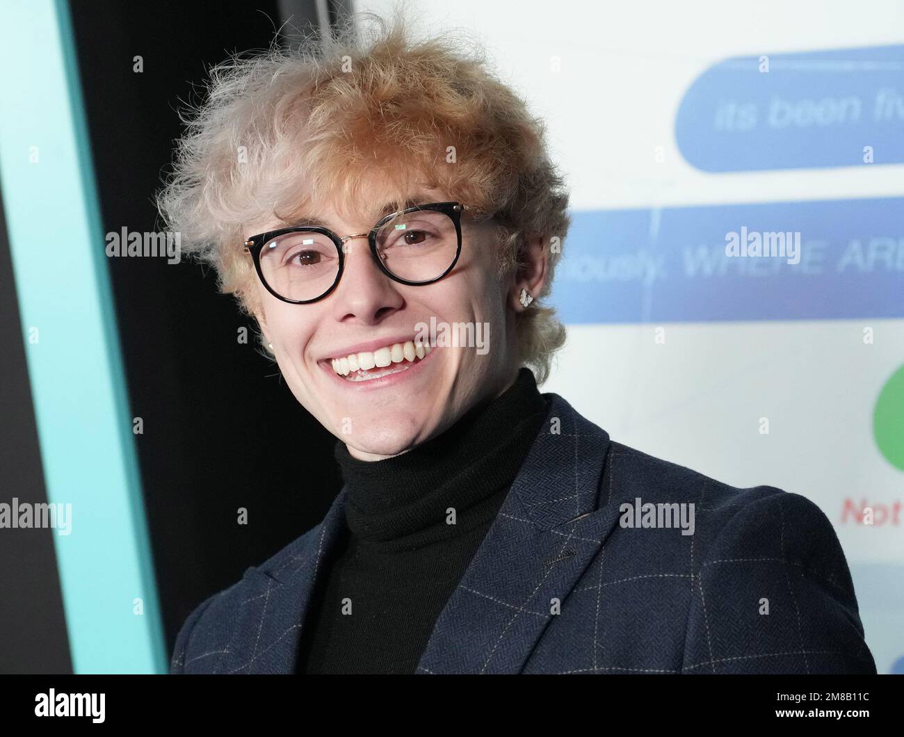 Los Angeles, USA. 12th Jan, 2023. Michael Salamone arrives at the ...