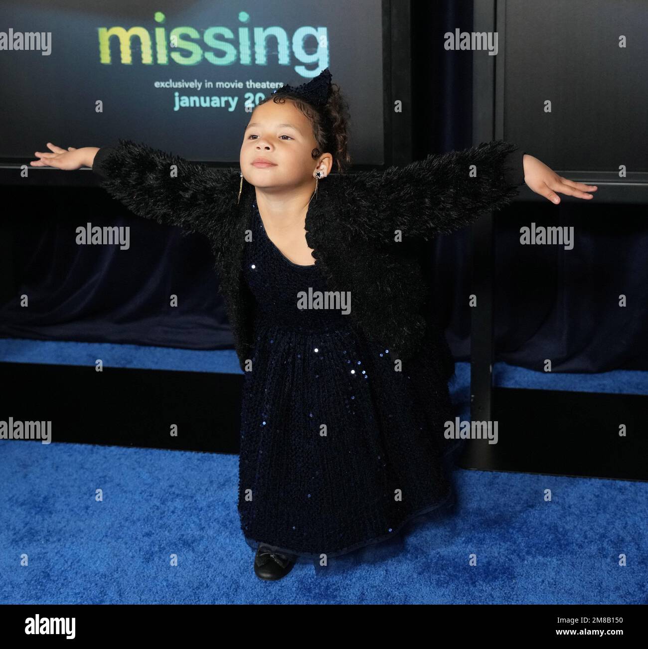Los Angeles, USA. 12th Jan, 2023. Ava Lee arrives at the MISSING Los ...