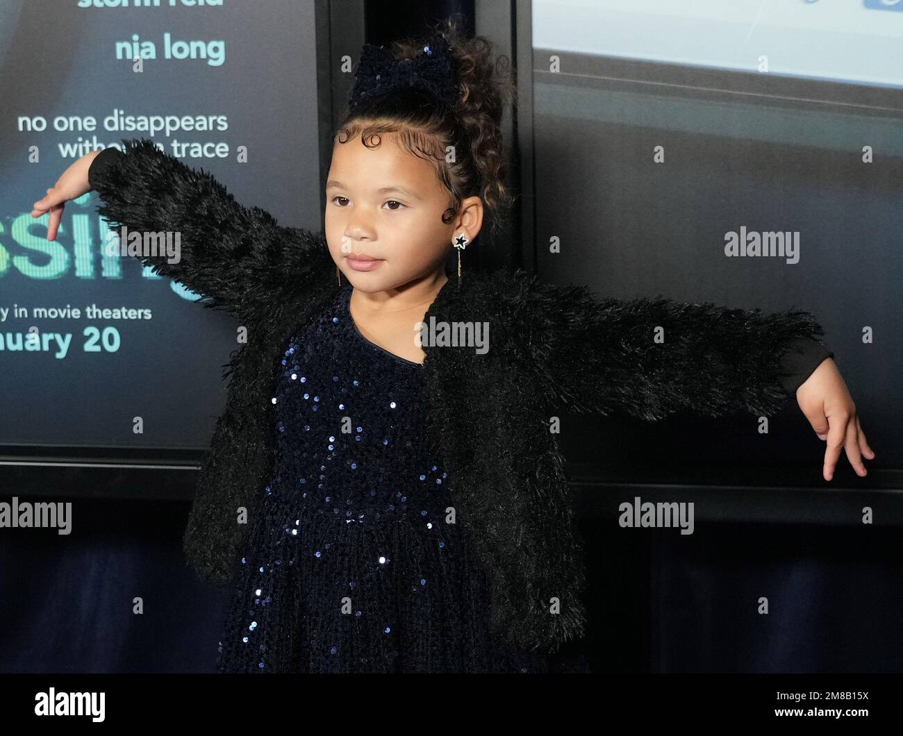 Los Angeles, USA. 12th Jan, 2023. Ava Lee arrives at the MISSING Los ...