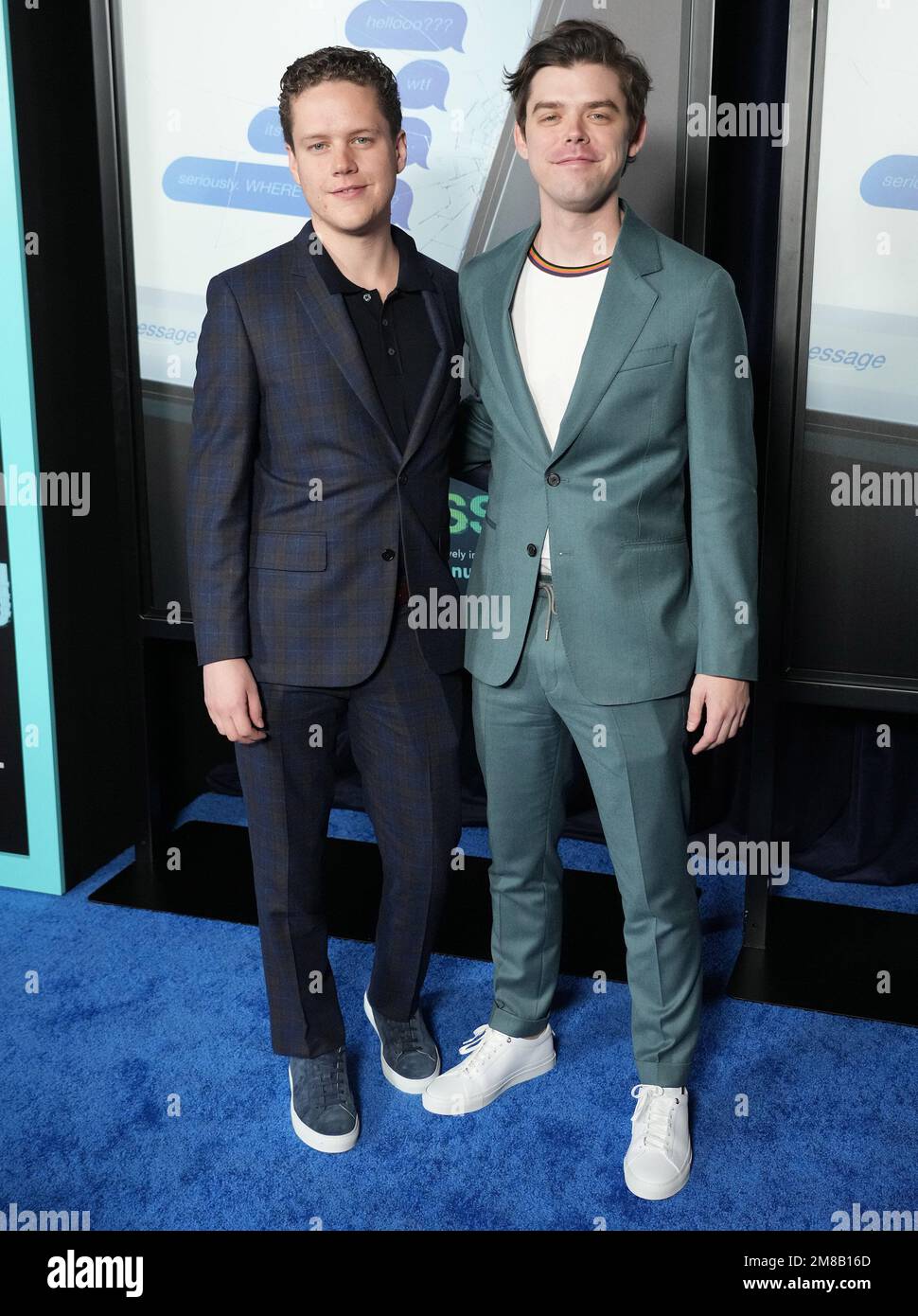 Los Angeles, USA. 12th Jan, 2023. (L-R) Directors Will Merrick and ...