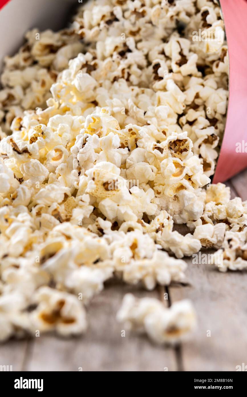 Popcorn popped corn in hi-res stock photography and images - Alamy