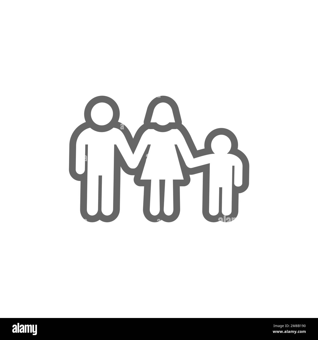 Female success icon, graphic resource template, vector illustration ...