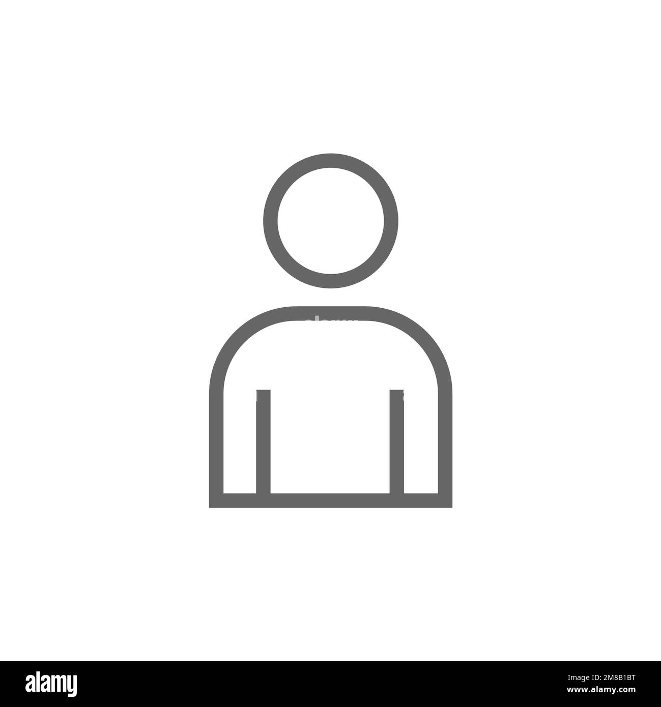 User icon in flat style, vector illustration Stock Vector Image & Art ...