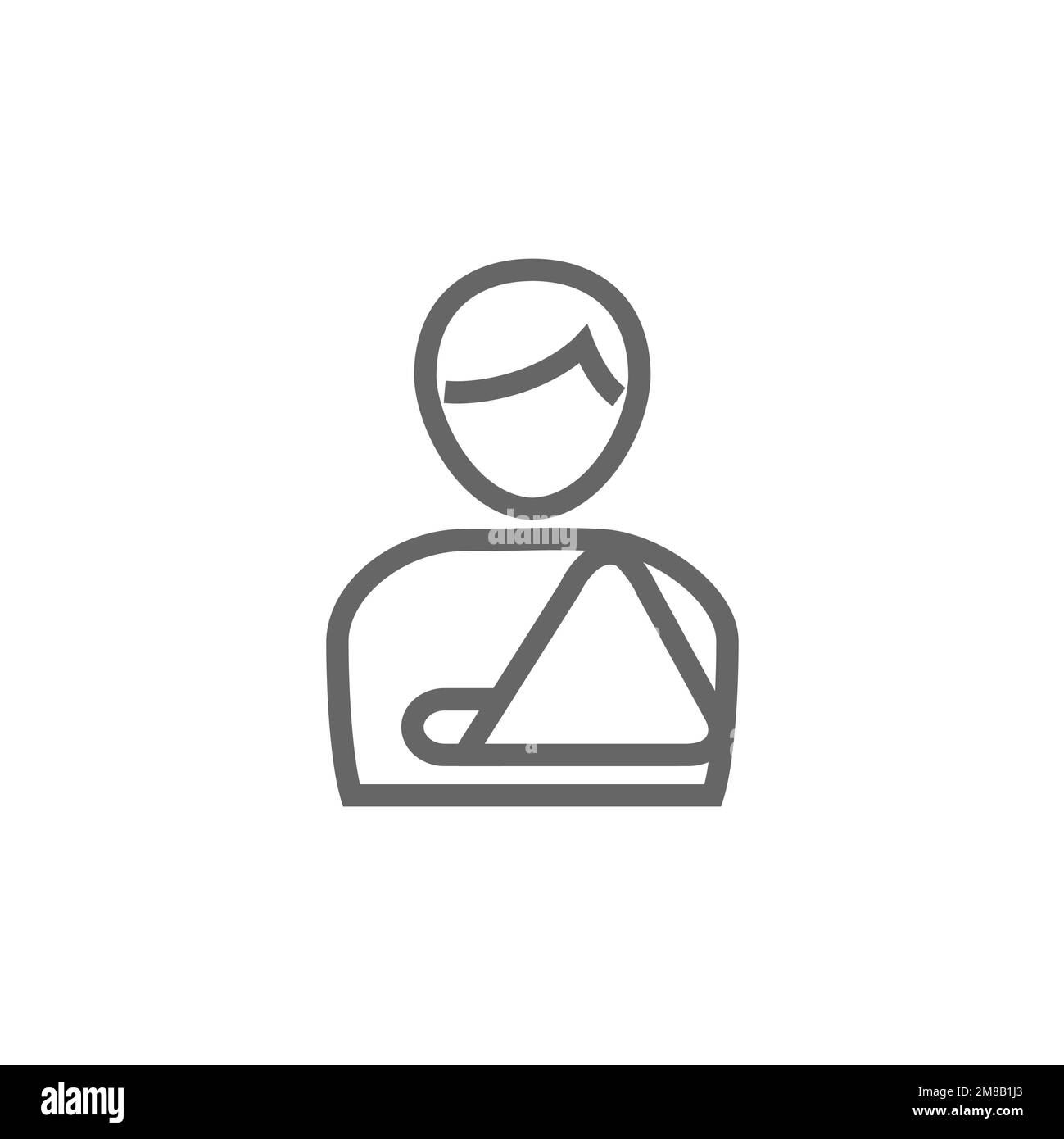 Medical observation icon, graphic resource template, vector ...