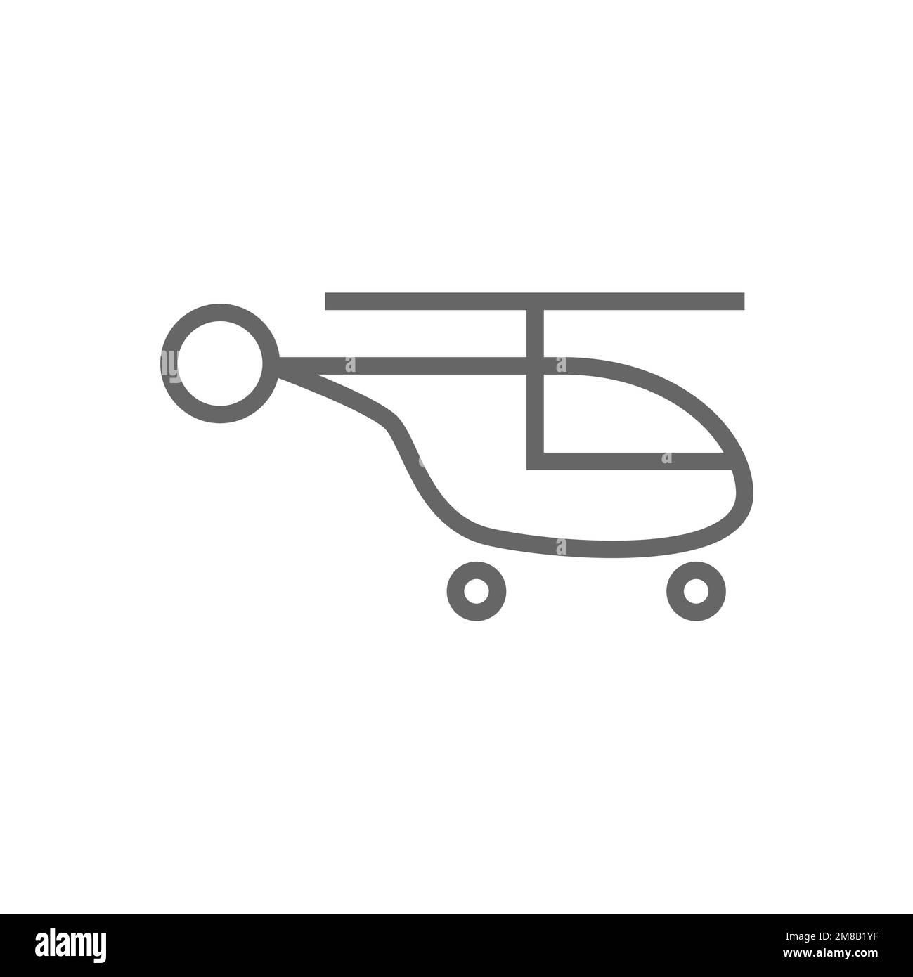 Helicopter symbol Black and White Stock Photos & Images - Alamy