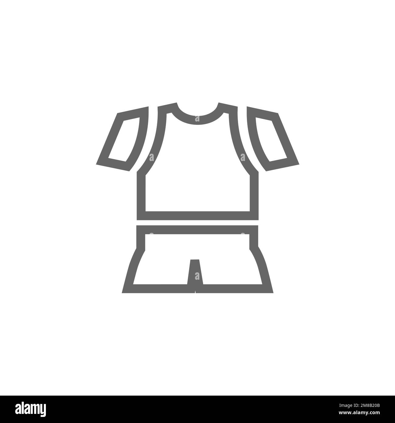 Sportswear icon, sports graphic resource template, vector illustration ...
