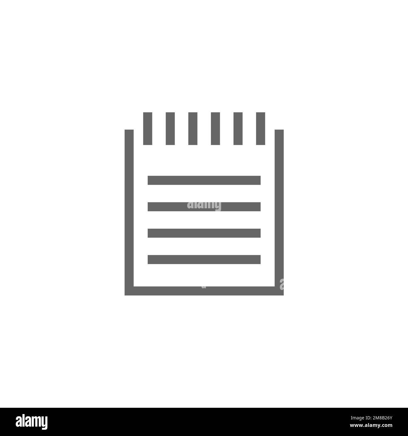 Document icon, graphic resource template, vector illustration Stock ...