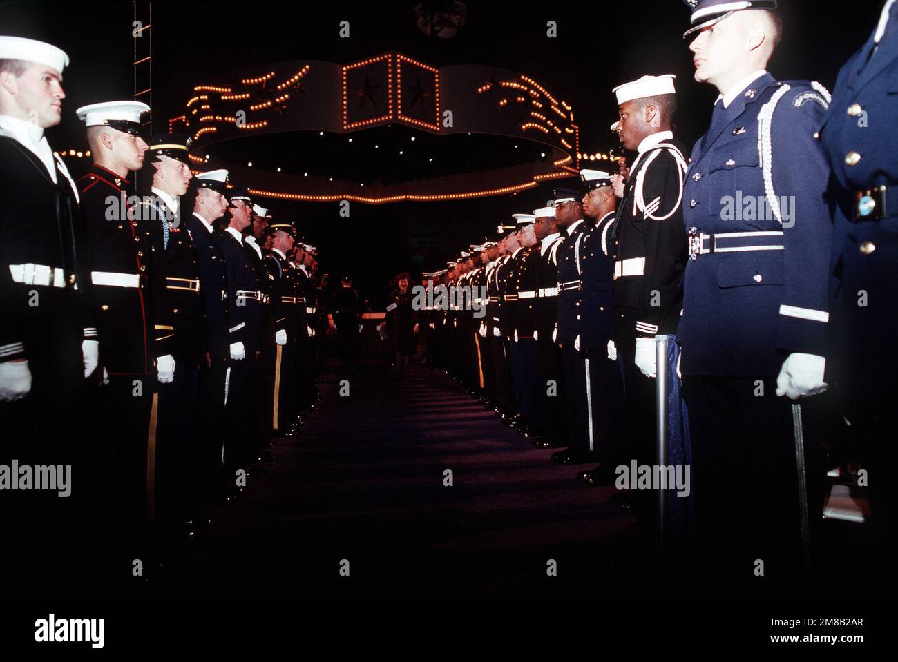 Joint service honor guard hi-res stock photography and images - Alamy