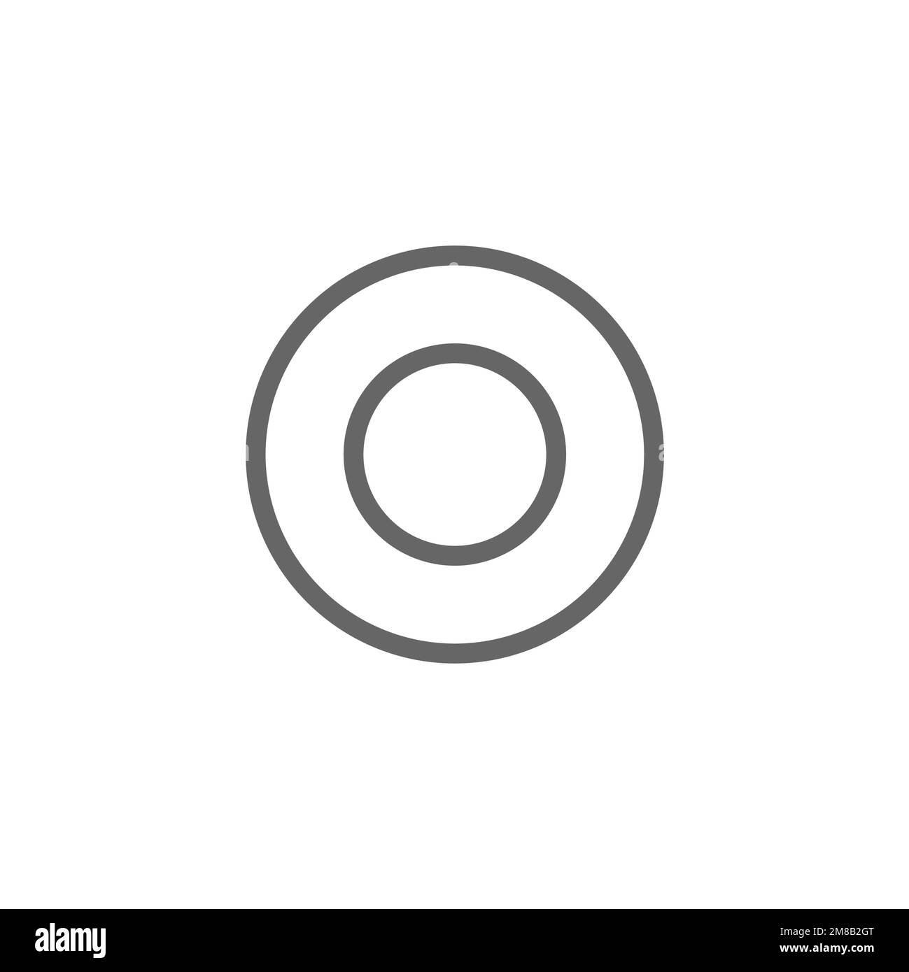 Recording icon in flat style, vector illustration Stock Vector Image ...