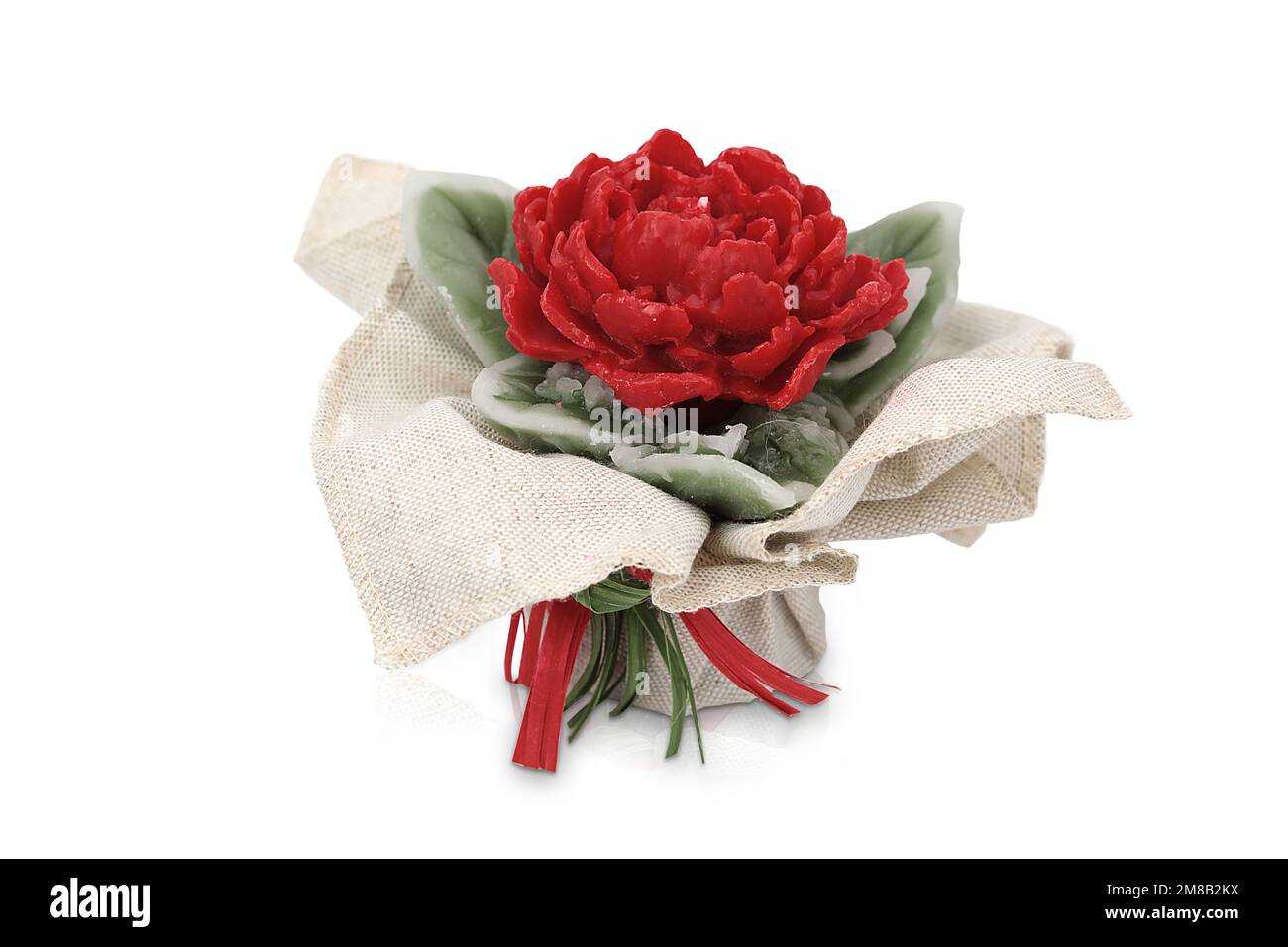 Isolated colored candle of various shapes. Scented candle. Candle with ...