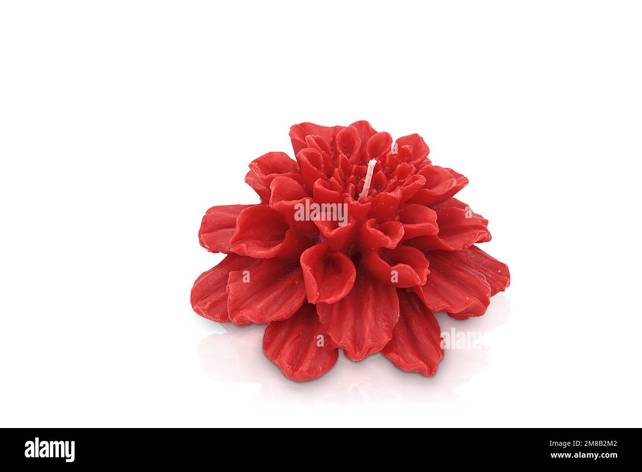 Isolated colored candle of various shapes. Scented candle. Candle with ...