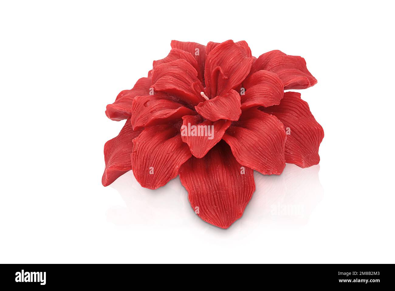 Isolated colored candle of various shapes. Scented candle. Candle with ...