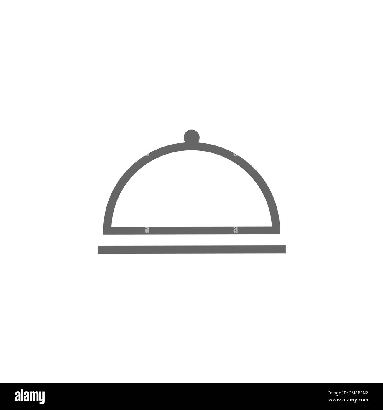 Tray icon, kitchen utensil graphic resource mockup, vector illustration ...