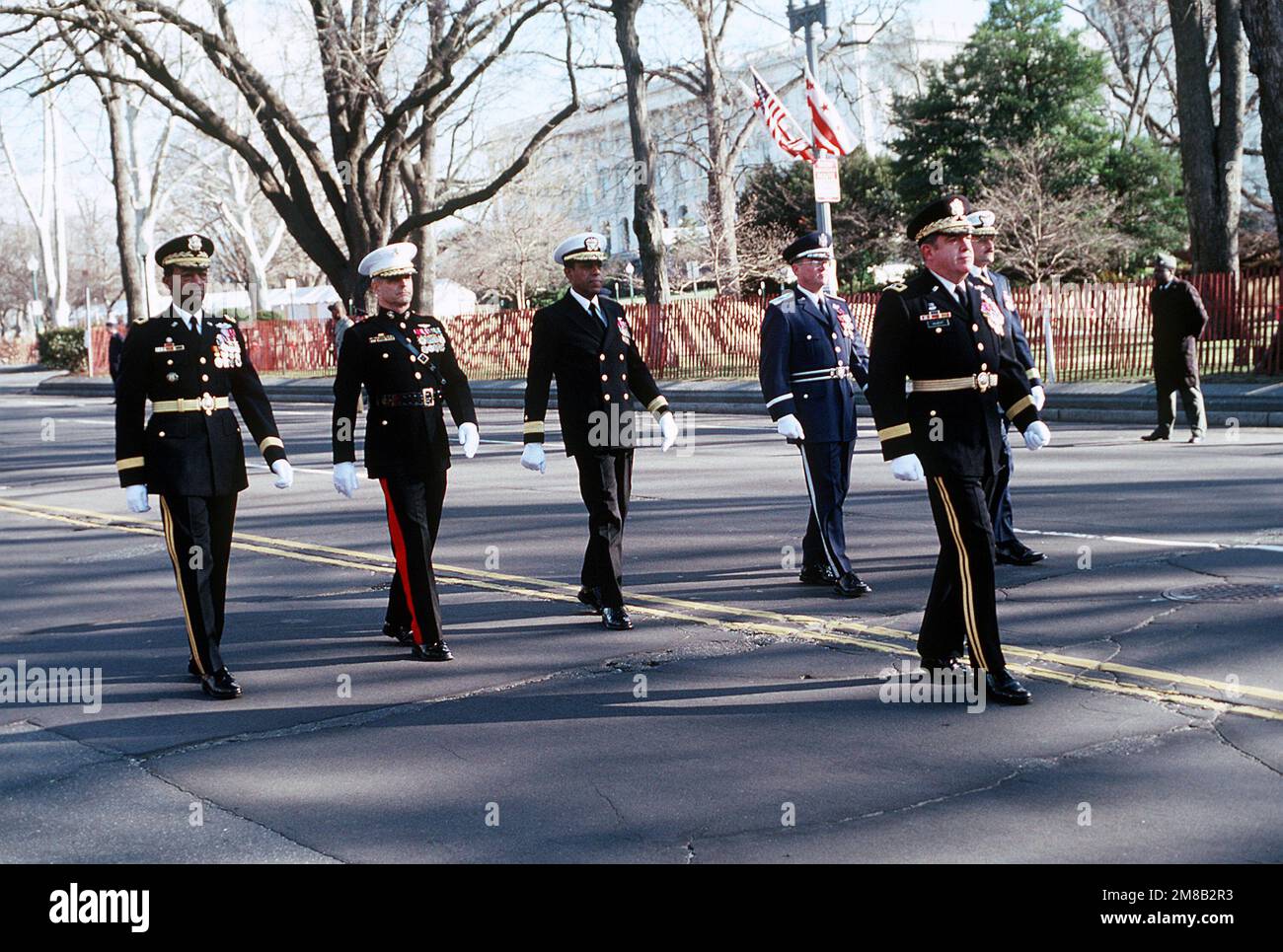 MAJ. GEN. Donald C. Hilbert, U.S. Army, leads the military presidential ...