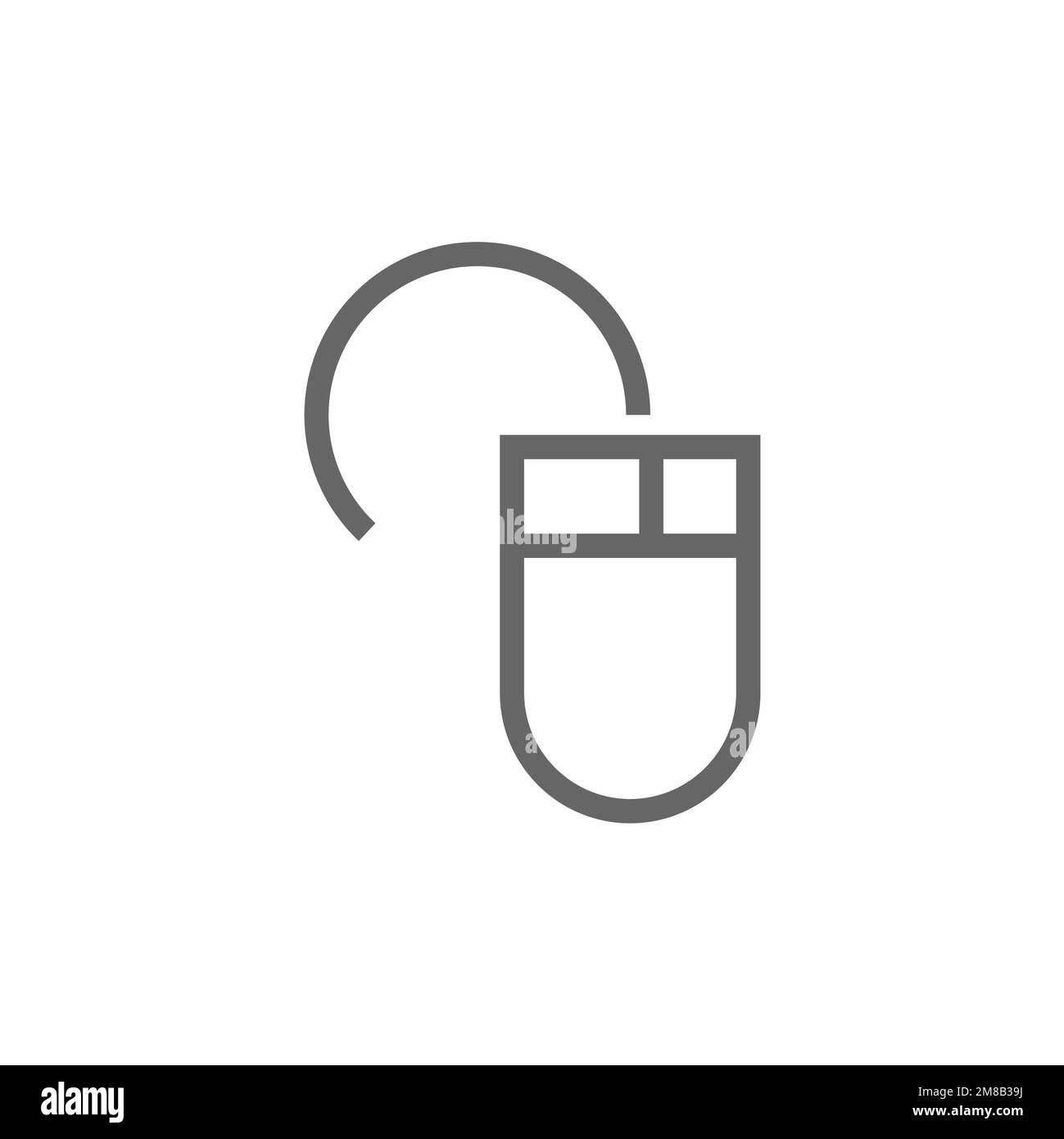 Mouse icon, graphic resource template, vector illustration Stock Vector ...