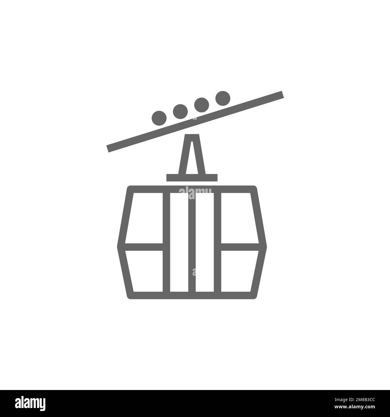 Cable car icon, sightseeing travel graphic resource template, vector ... Cable car icon, sightseeing travel graphic resource template, vector ...