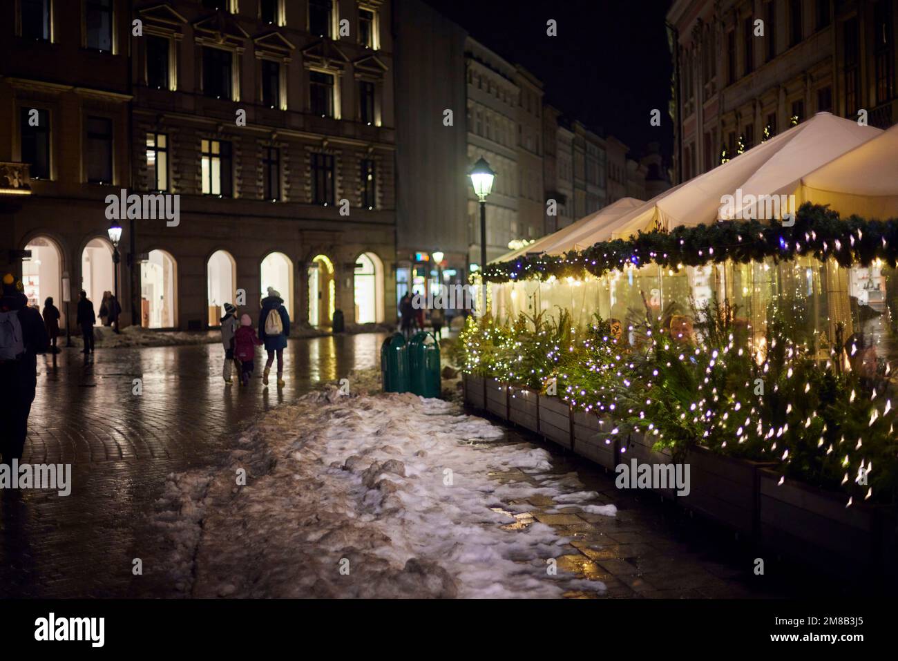 Restaurant in rynek glowny hi-res stock photography and images - Alamy