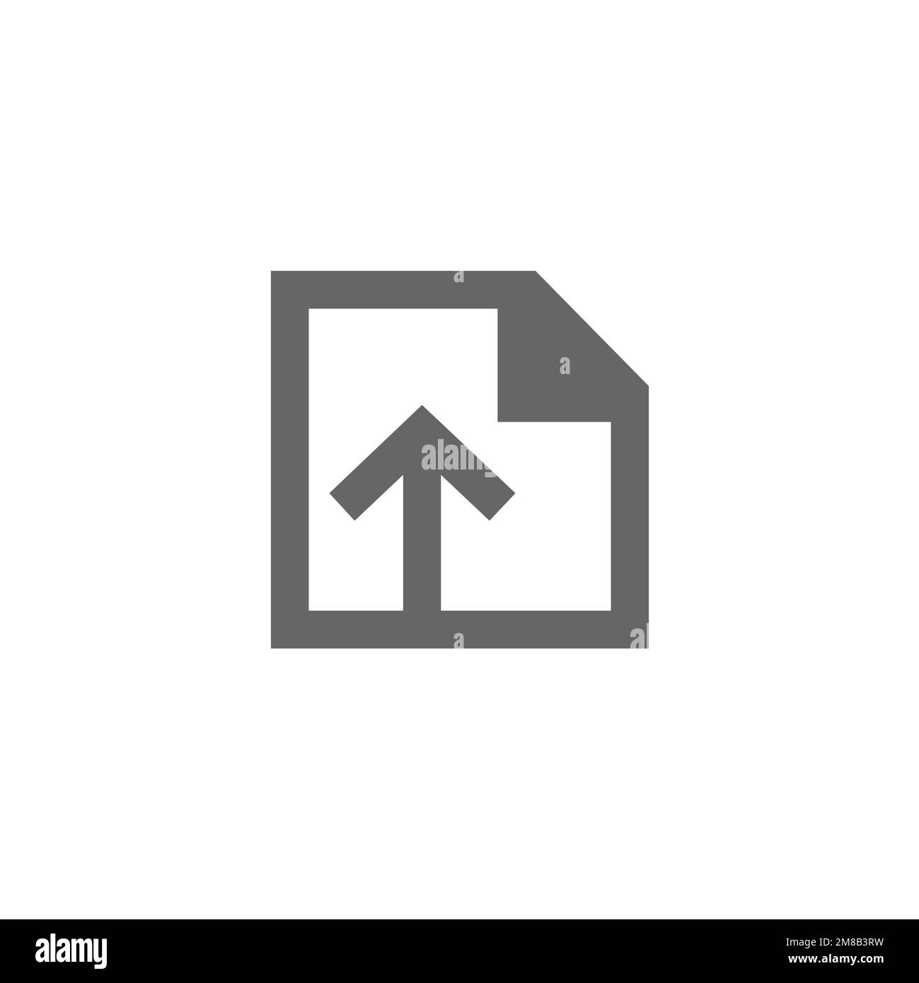 Upload file line icon, graphic resource template, vector illustration ...