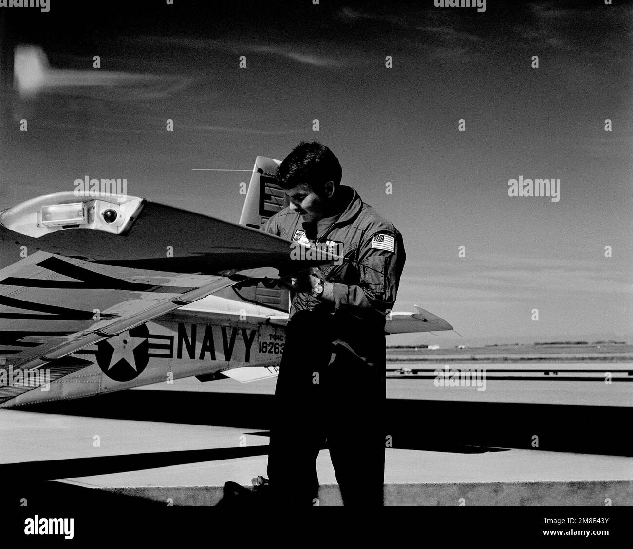 LTJG Brent Lebish of the U.S. Coast Guard, student naval aviator ...