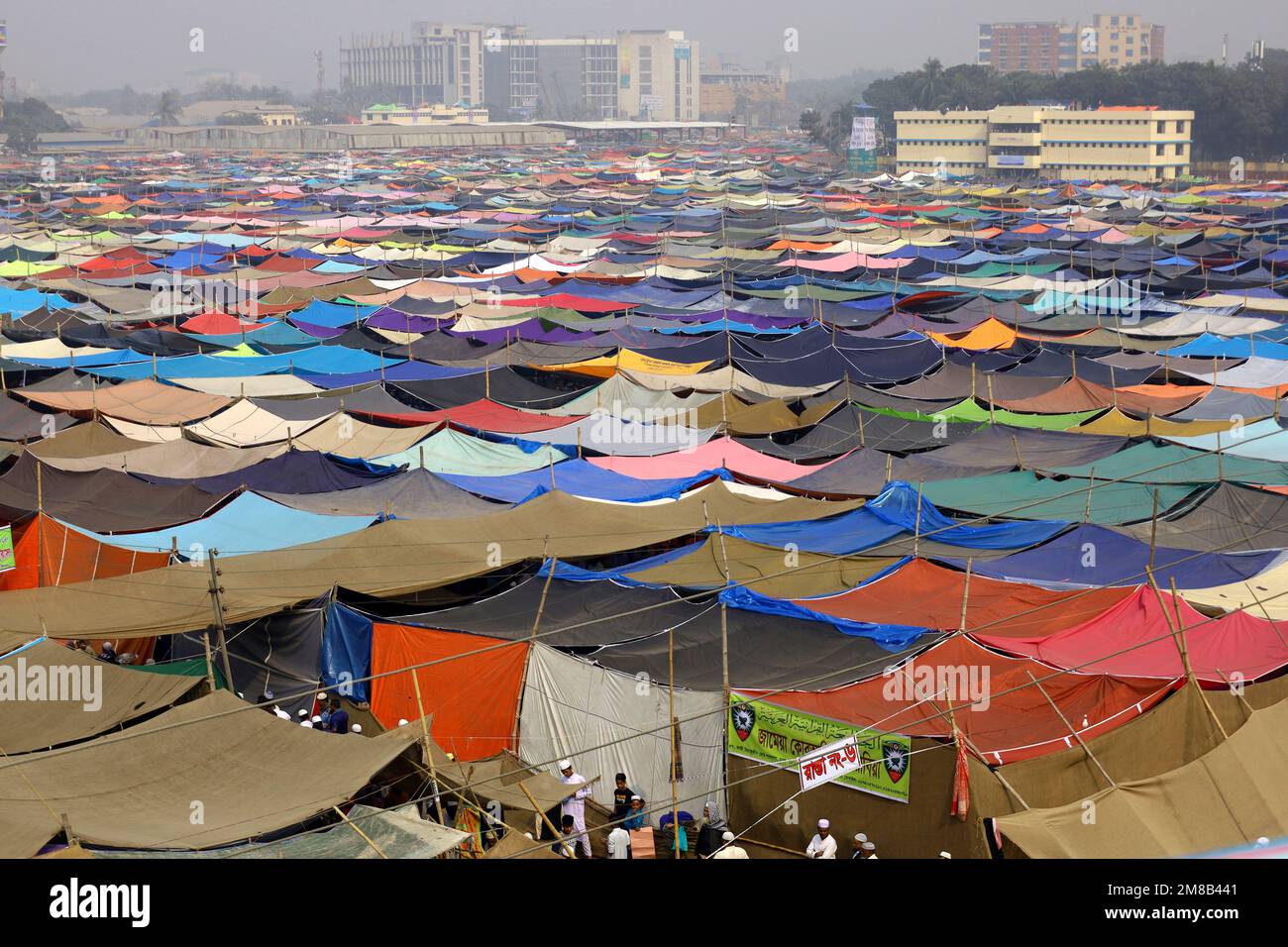 Tongi, Gazipur, Bangladesh. 13th Jan, 2023. The Bishwa (World) Ijtema ...