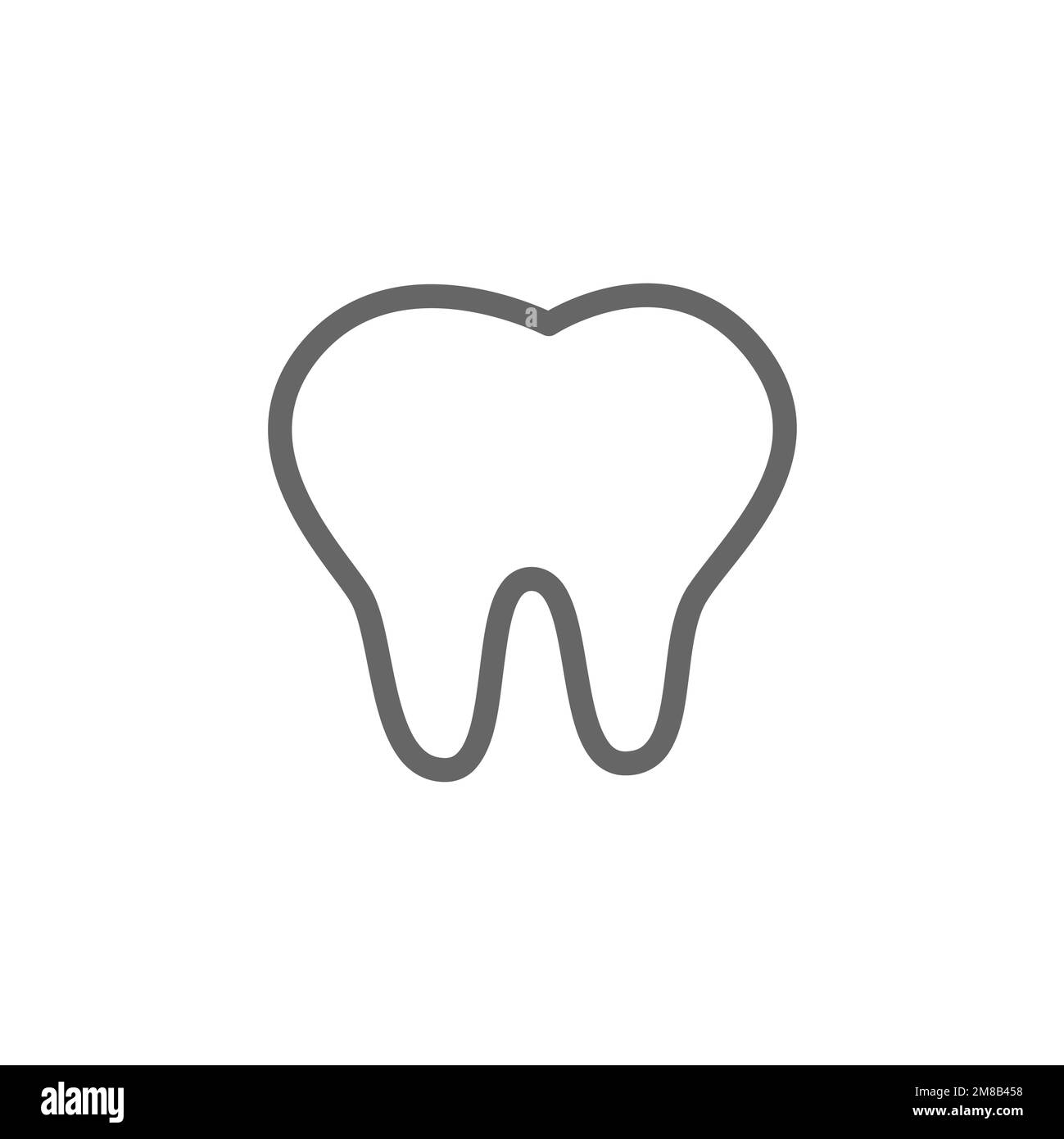 Tooth icon, graphic resource template, vector illustration Stock Vector ...