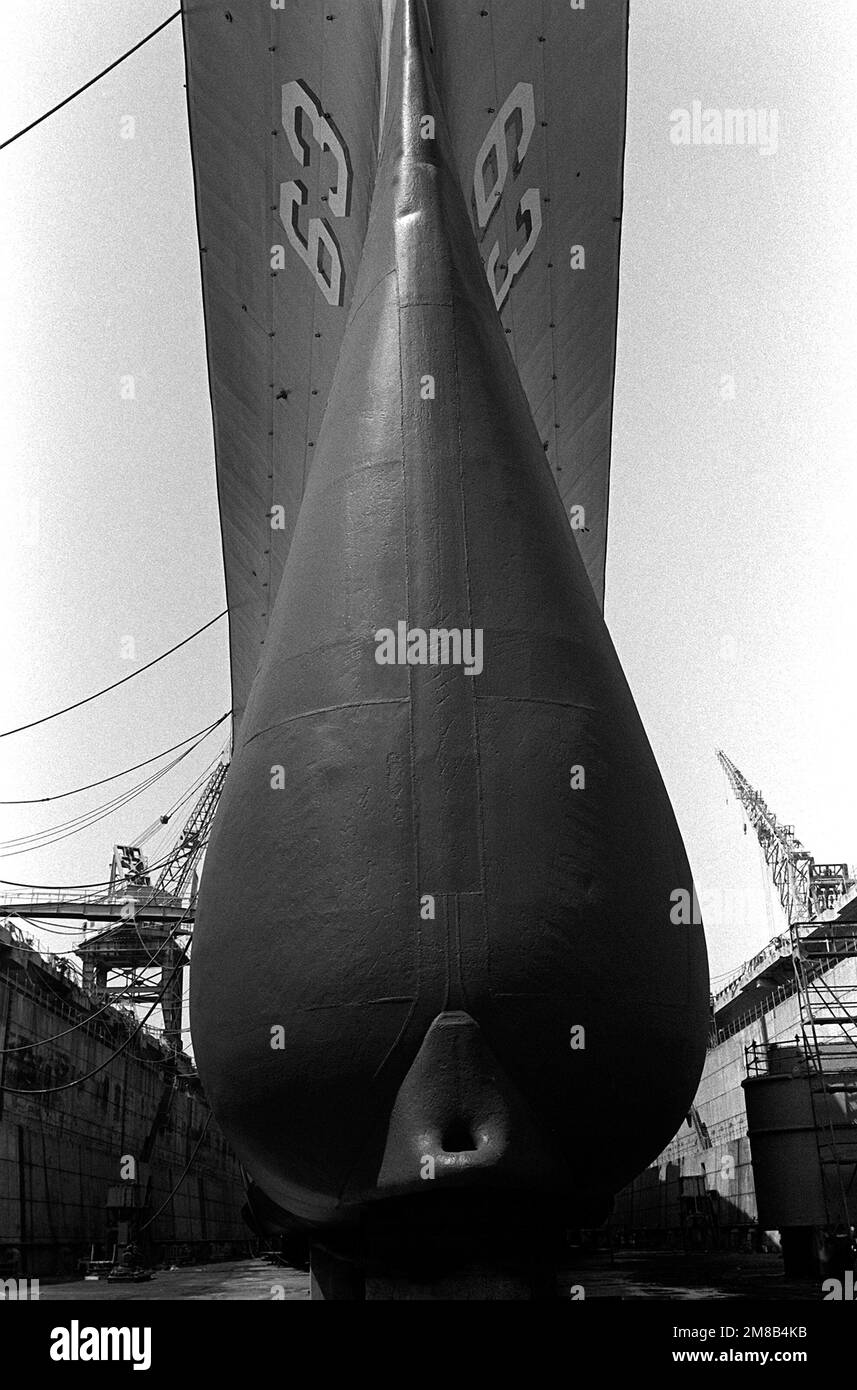 Uss missouri bb 63 Black and White Stock Photos & Images - Alamy