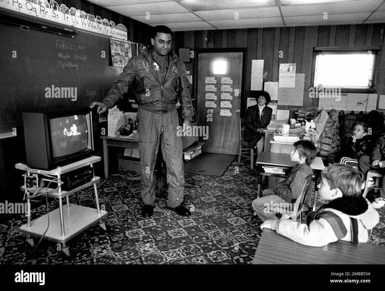 Lieutenant Ray Fuller, flight instructor for Training Squadron 10 (VT ...