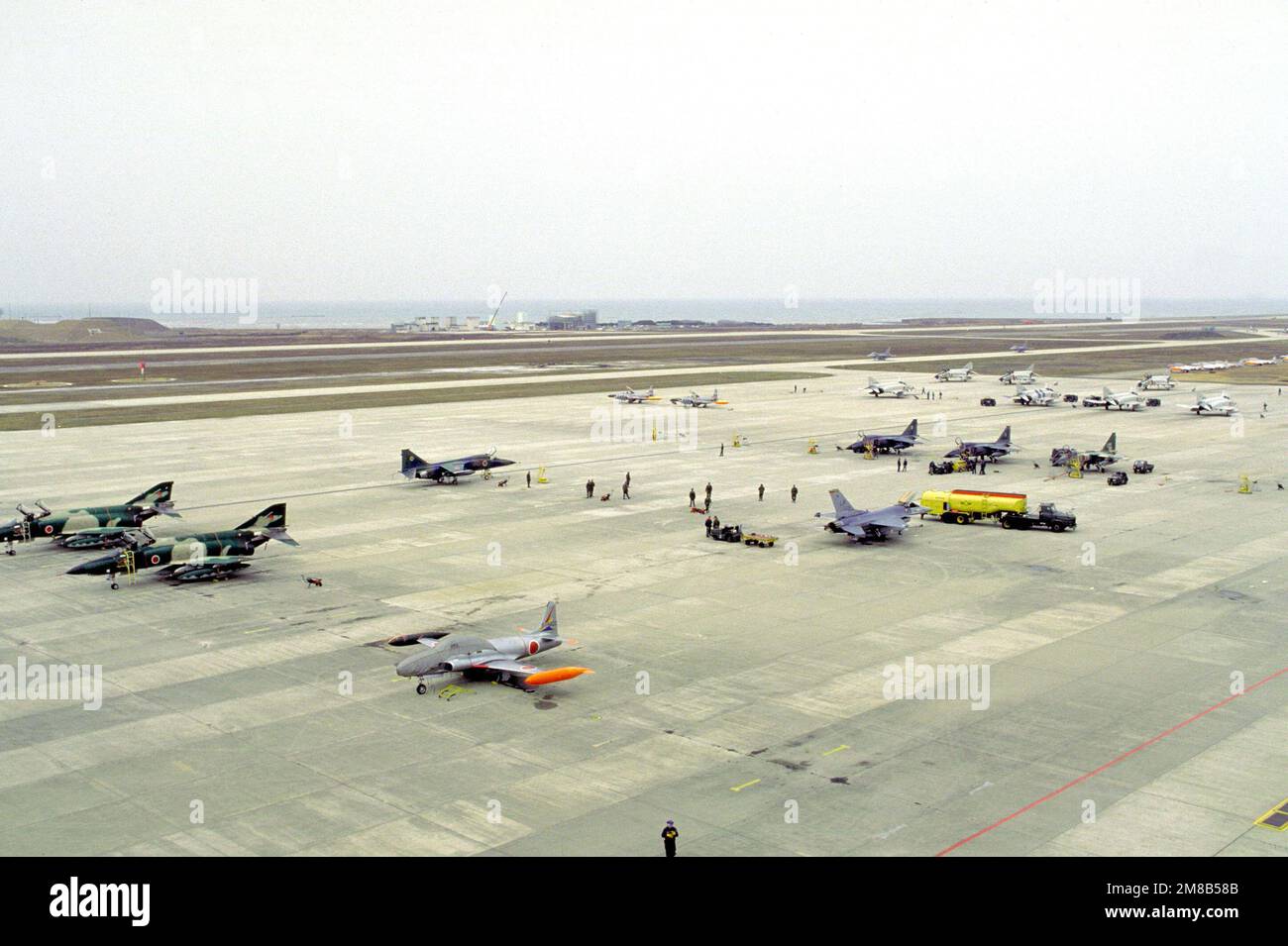 Various aircraft participating in Cope North 89-2, a quarterly, joint ...