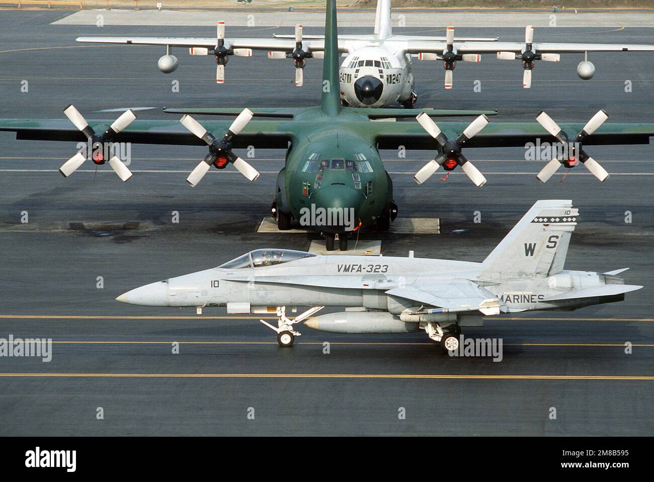 Marine Corps Air Station. A Marine Fighter-Attack Squadron 323 (VMFA ...