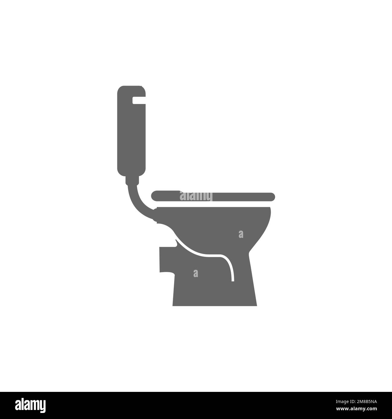 Side toilet icon, graphic resource template, vector illustration Stock ...