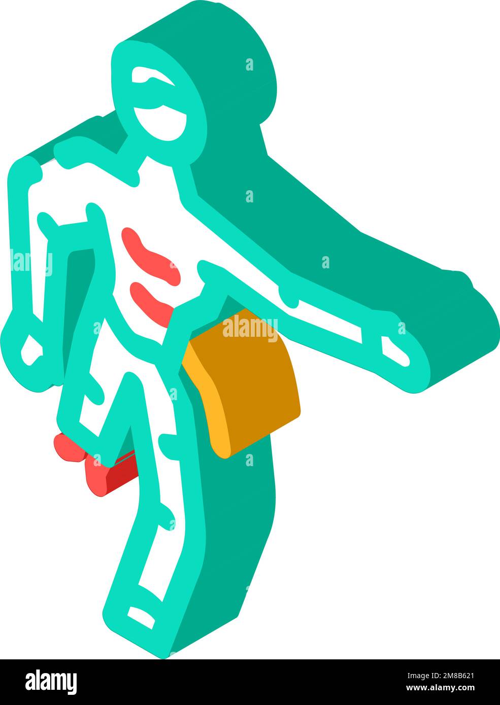 evil zombie isometric icon vector illustration Stock Vector Image & Art ...