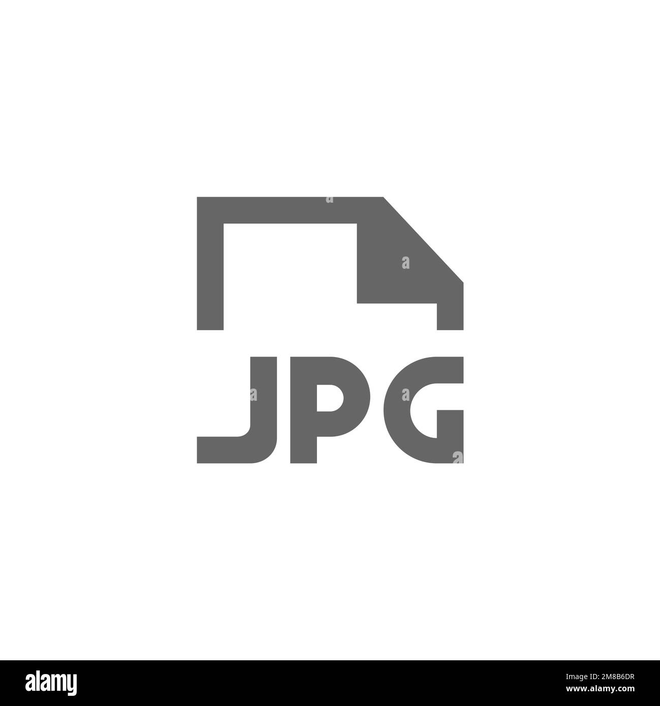 jpg file type flat icon, graphic resource template, vector illustration ...