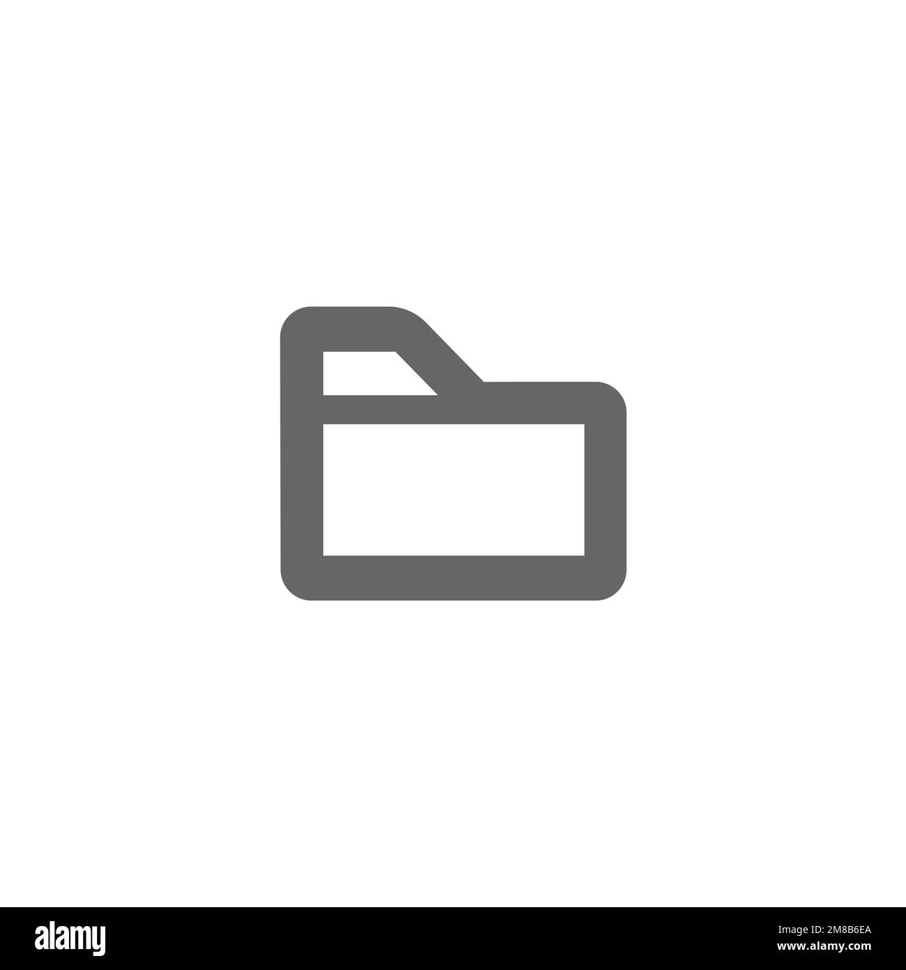 Folder Icon Graphic Resource Template Vector Illustration Stock Vector Image And Art Alamy