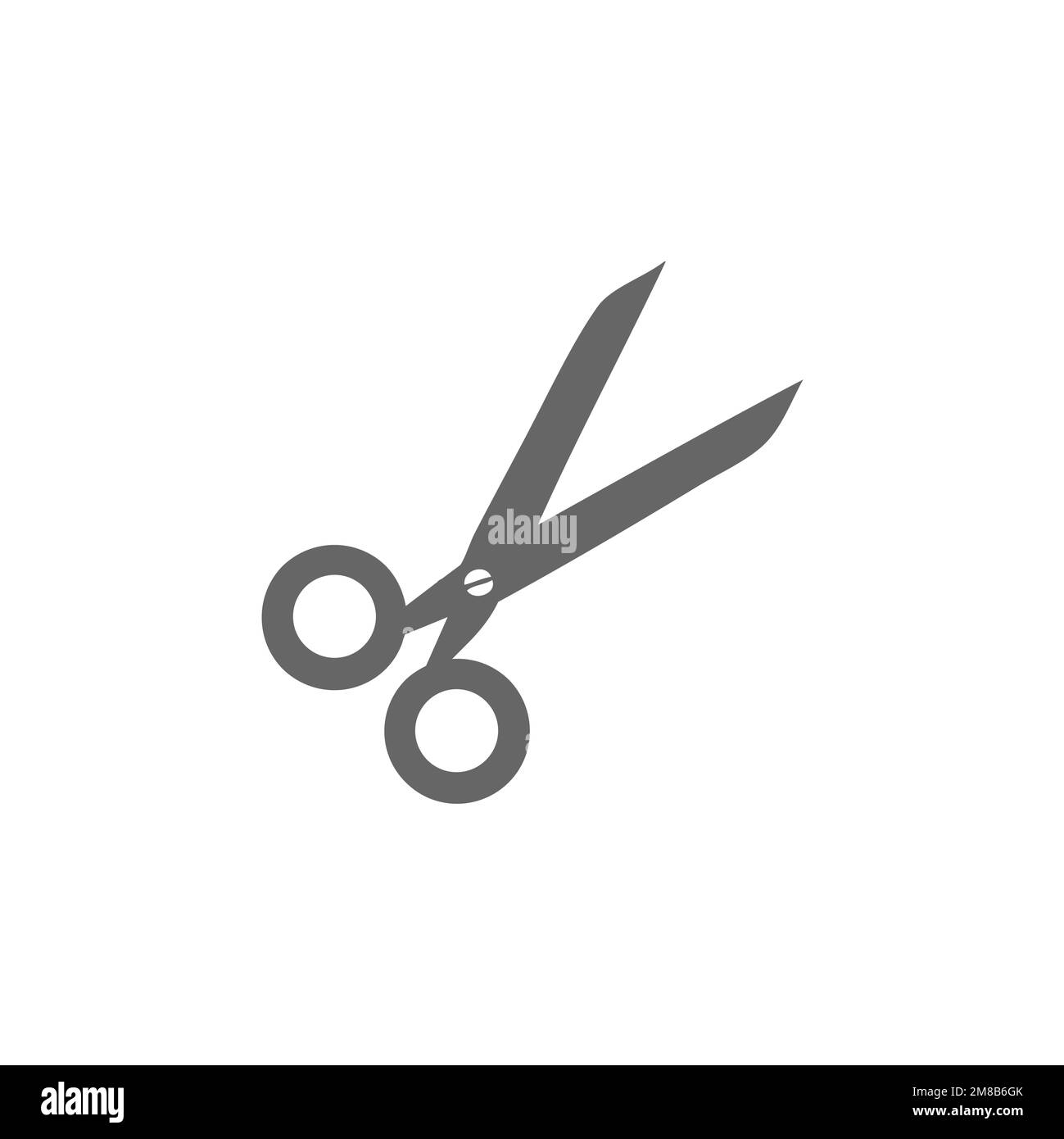 Scissors icon, graphic resource template, vector illustration Stock ...