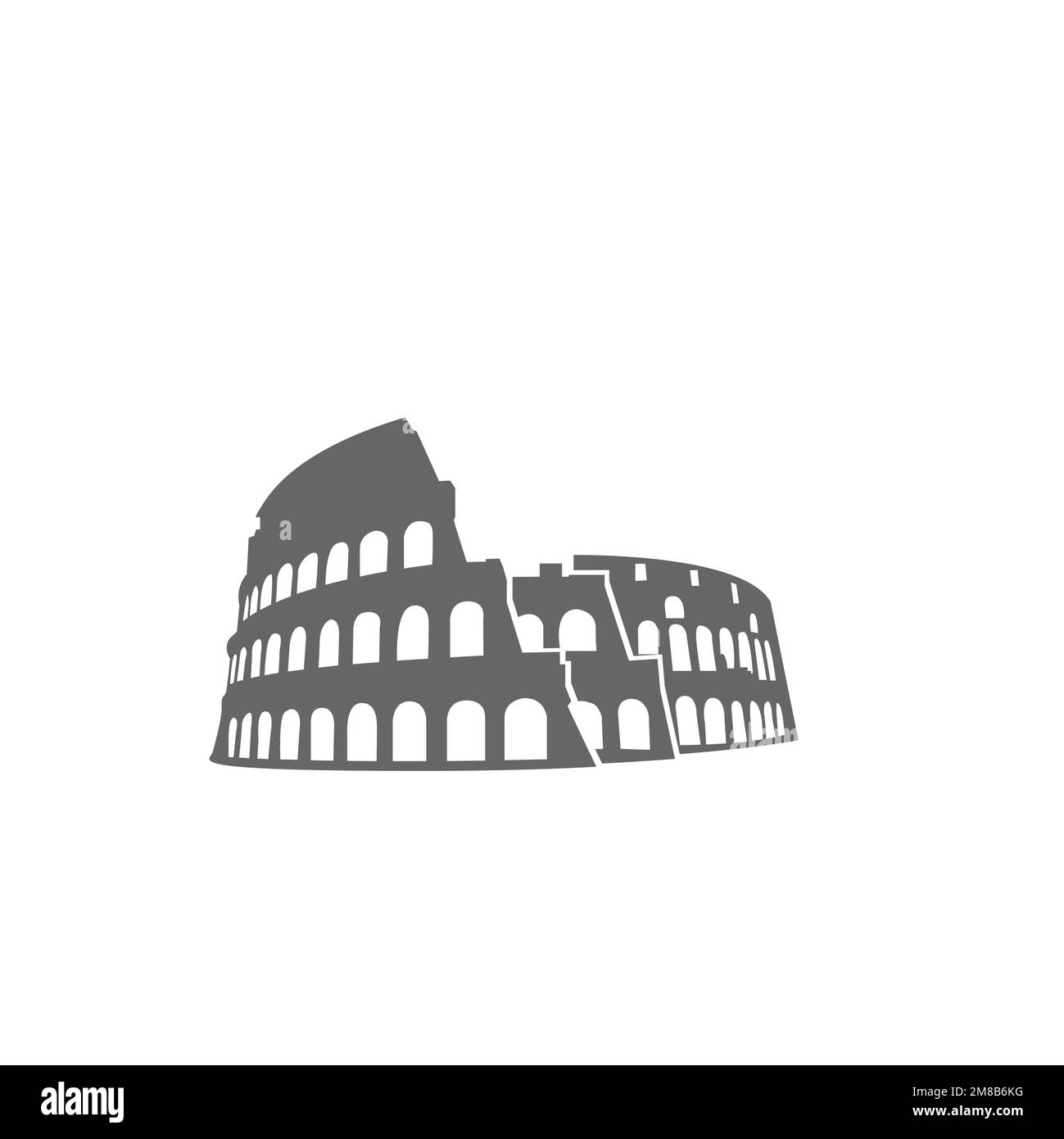 Architectural relic icon, graphic resource template, vector ...