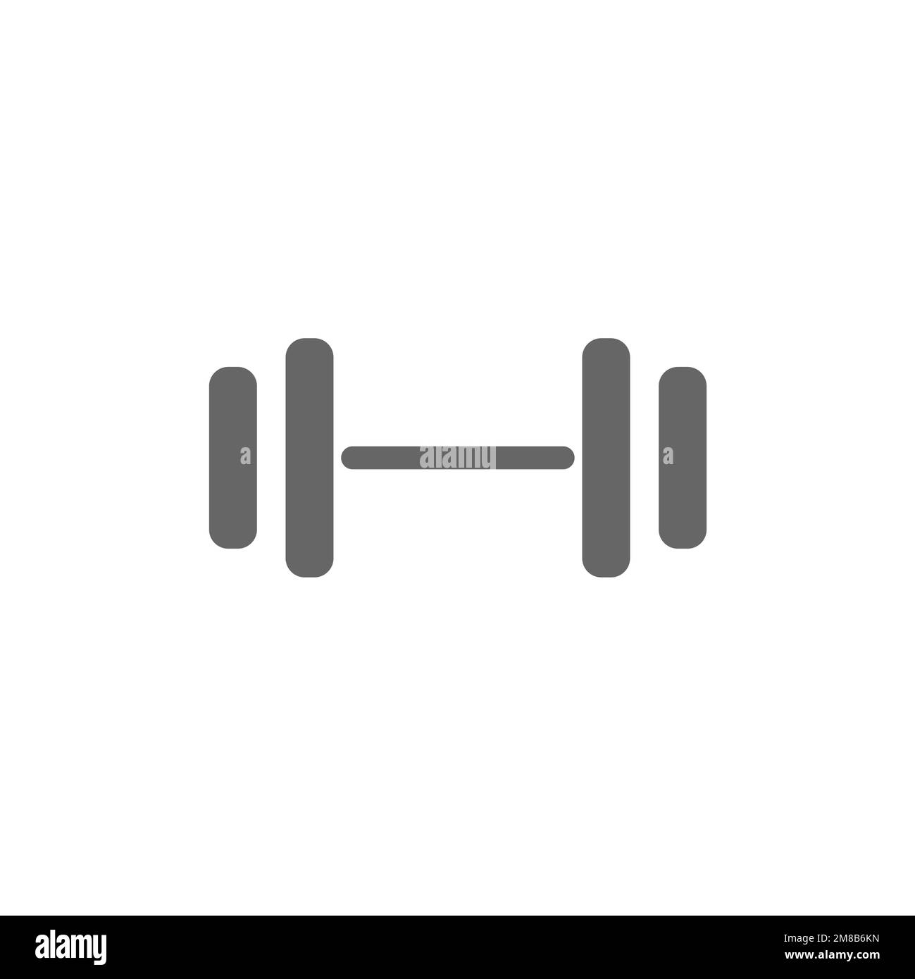 Barbell icon, graphic resource template, vector illustration Stock ...