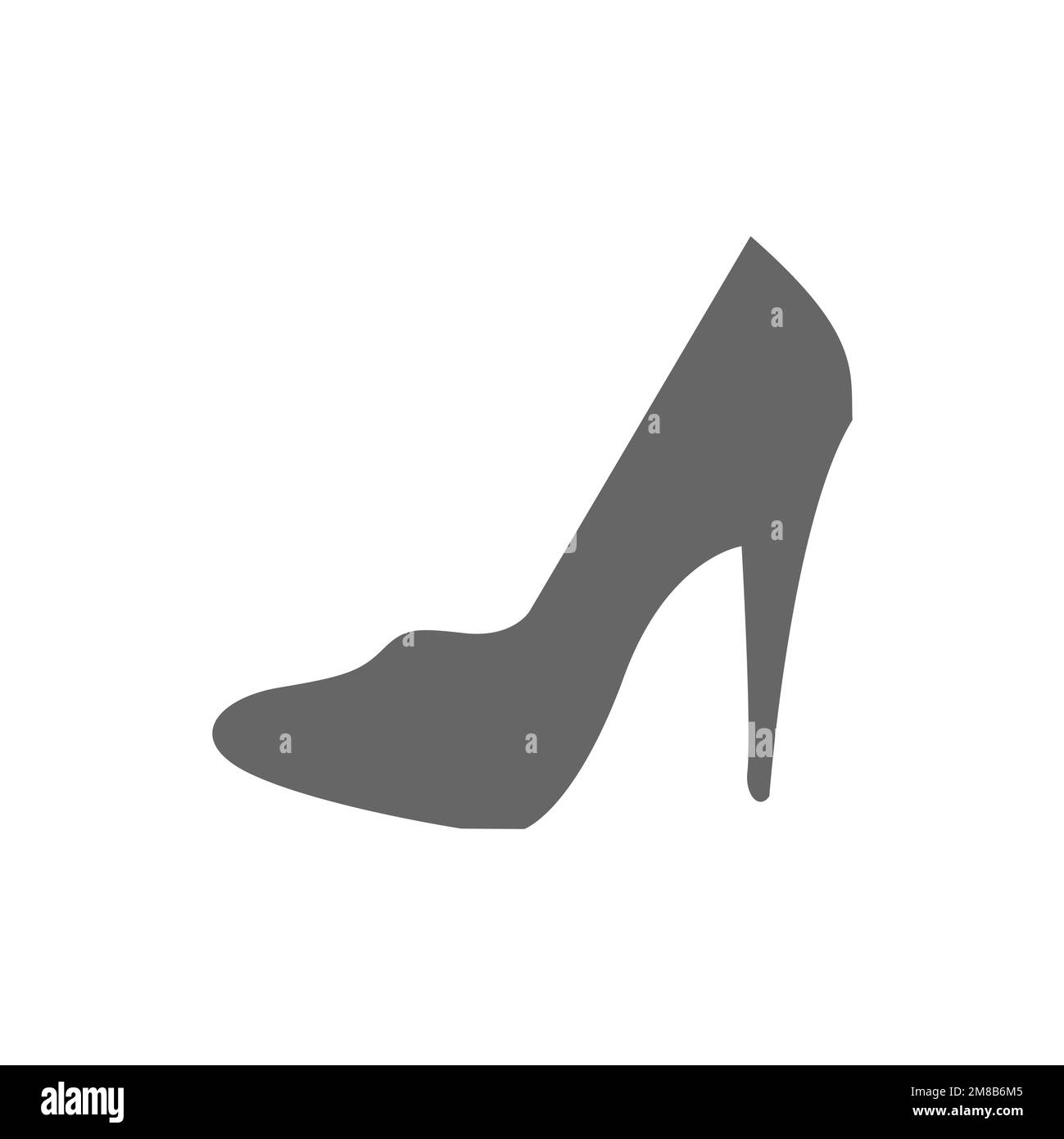 Women's high heels icon, graphic resource template, vector illustration ...