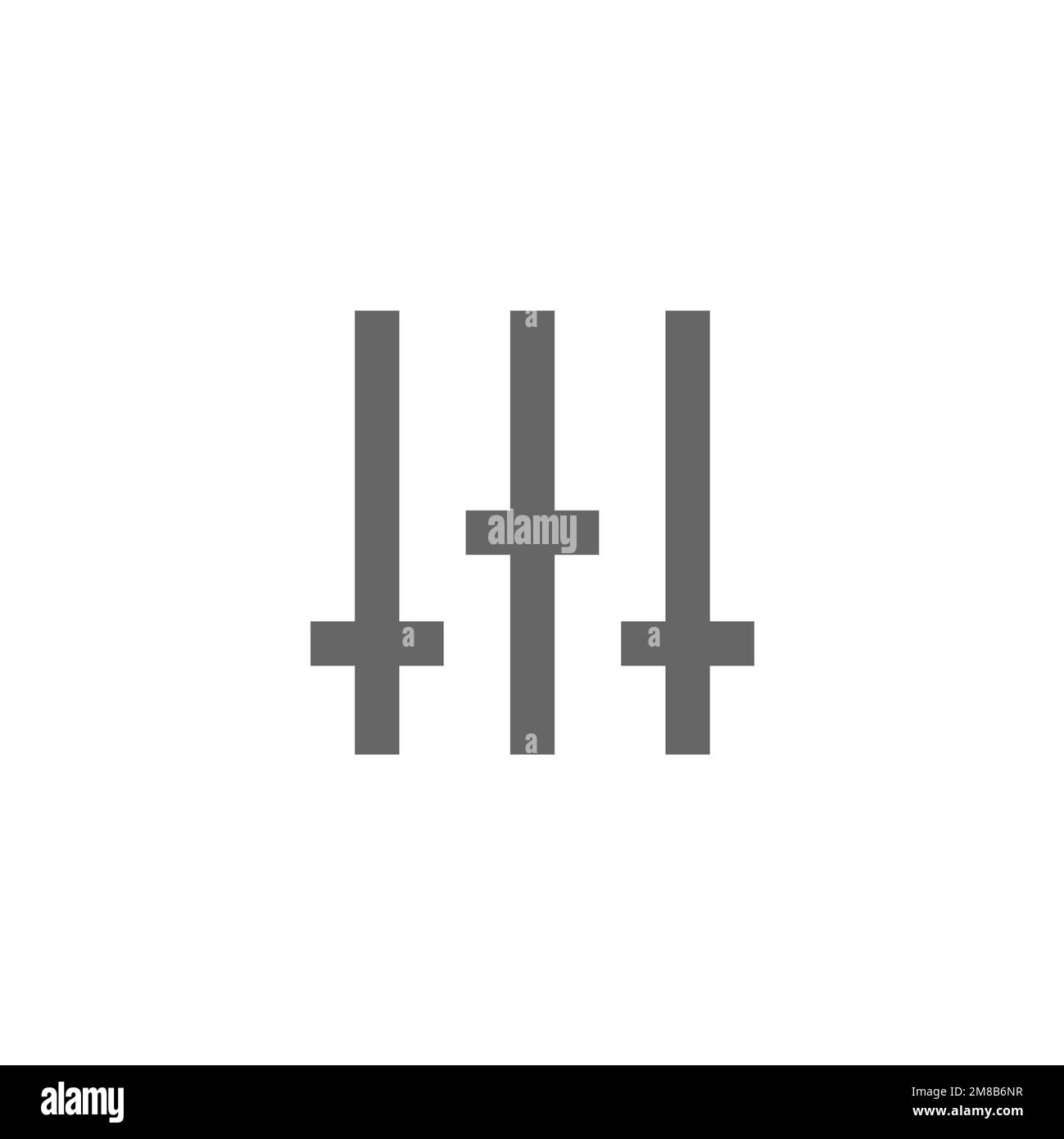 Control icon, graphic resource template, vector illustration Stock ...