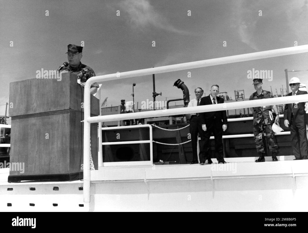 GEN. Alfred M. Gray Jr., commandant of the Marine Corps, speaks during ...