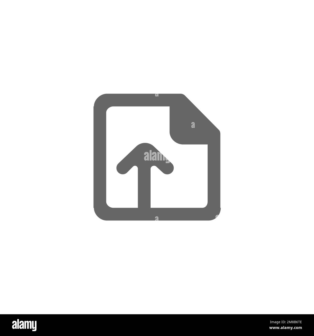 Upload file flat icon, graphic resource template, vector illustration ...