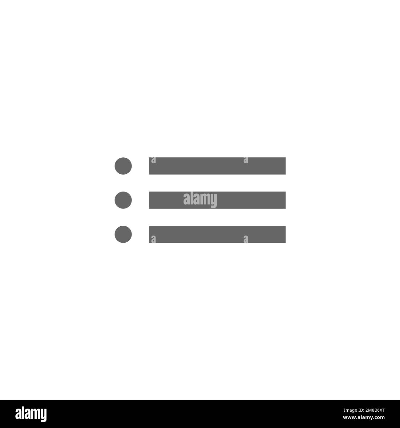 Bullet icons, graphic resource templates, vector illustrations Stock ...
